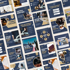 500 Legal Services Posts - Social Media Templates – Viralcontent.design