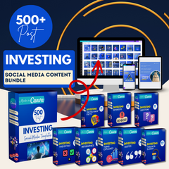 500 Investing Posts - Social Media Templates – Viralcontent.design