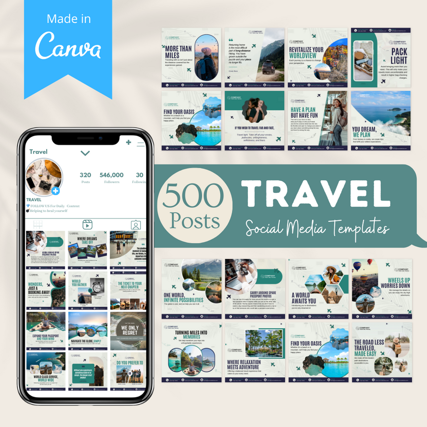 Travel Templates – Viralcontent.design