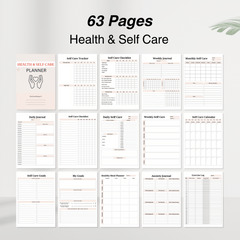 Health & Wellness Bundle: Journals and Planners – Viralcontent.design