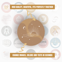 Highlight Cover Templates - 100 Templates – Viralcontent.design