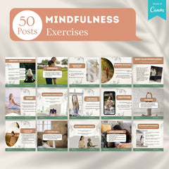 400 Mindfulness Posts - Social Media Templates – Viralcontent.design