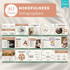 400 Mindfulness Posts - Social Media Templates – Viralcontent.design