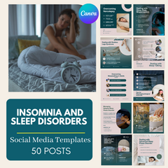 50 Insomnia and sleep disorders Posts - Social Media Templates ...