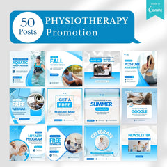 480 Physiotherapy Posts - Social Media Canva Templates – Viralcontent ...