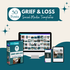 50 Grief and loss Posts - Social Media Templates – Viralcontent.design