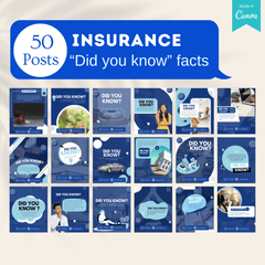500 Insurance Agent Posts - Social Media Templates – Viralcontent.design
