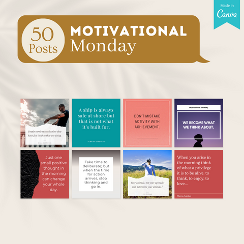 400 Motivational Posts - Social Media Templates – Viralcontent.design