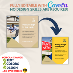 Real Estate LinkedIn Posts - Social Media Template – Viralcontent.design